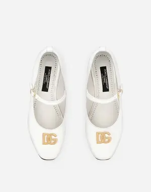 Dolce & Gabbana Logo-plaque Leather Pumps