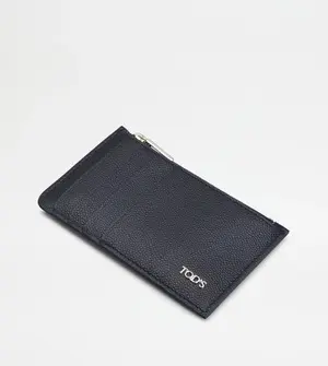 TOD'S Zipped Card Holder In Leather