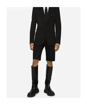 Dolce & Gabbana Logo-patch Bermuda Shorts