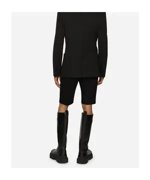 Dolce & Gabbana Logo-patch Bermuda Shorts