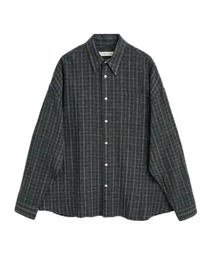 SUNFLOWER Plaid Shirt - Black