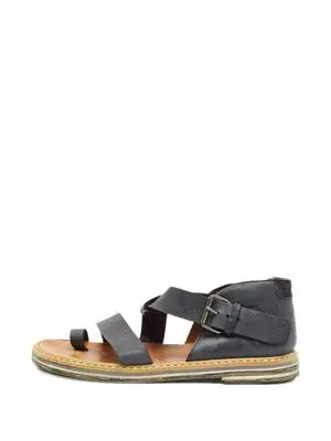 MAISON MARGIELA Toe-strap Buckle-fastening Sandals - Blue