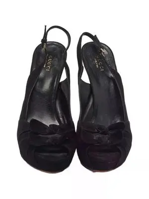 Gucci Bow Slingback Pumps