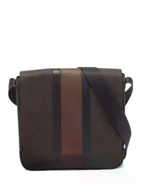 Michael Kors Medium Jet Set Logo-print Messenger Bag - Brown