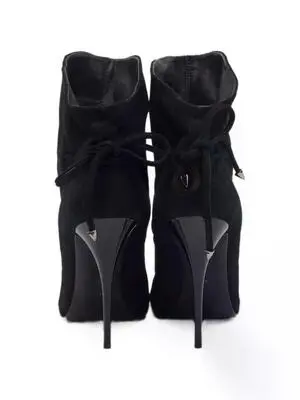 GIUSEPPE ZANOTTI Draped Drawstring Ankle Boots