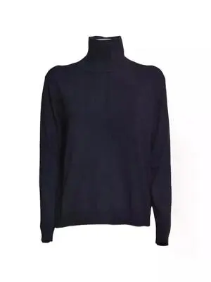 Max Mara Roll-neck Sweater - Blue