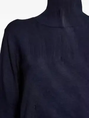 Max Mara Roll-neck Sweater - Blue
