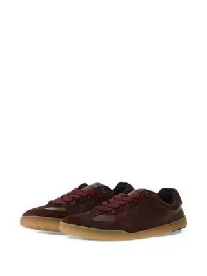 BLUSUN Blsn-200w Suede-panelled Sneakers - Red