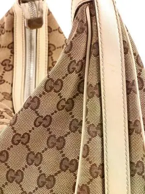 Gucci Twins Gg Canvas Large Hobo Bag