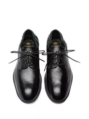 Officine Creative Solitude Leather Derby Shoes - Blue