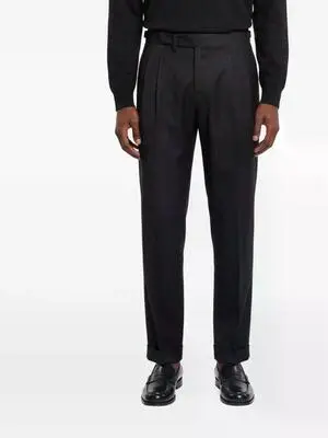 BRIGLIA 1949 Pleated Turn-up Trousers