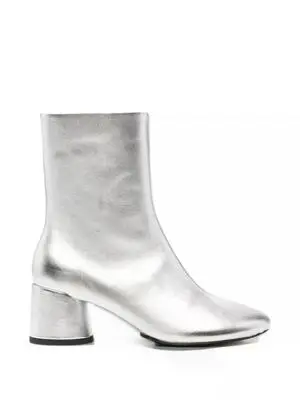 SOULIERS MARTINEZ Flavia Ankle Boots - Silver
