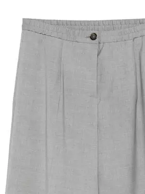 MANUEL RITZ Pleated Elasticated-waist Trousers