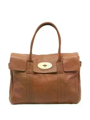 Mulberry Bayswater Postman's-lock Tote Bag - Brown