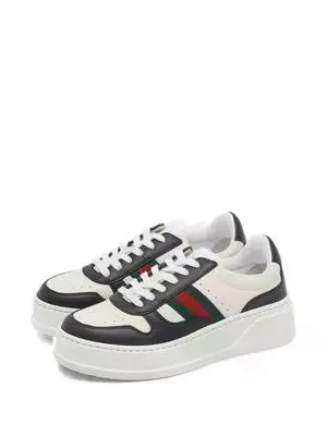 Gucci Chunky B Web Stripe Sneakers