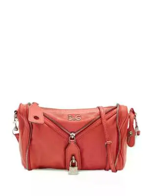 Dolce & Gabbana Vilma Logo-plaque Shoulder Bag - Red