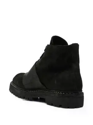 Guidi Buckle-strap Lace-up Boots