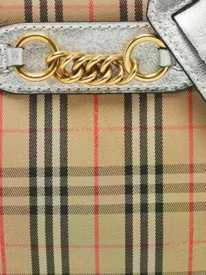 Burberry 1983 Knight Check Tote Bag