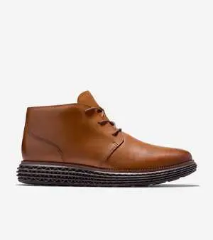 Cole Haan Riginalgrand 2.0 Skyweave™ Chukka Waterproof Boots - British Tan-dark Natural-java