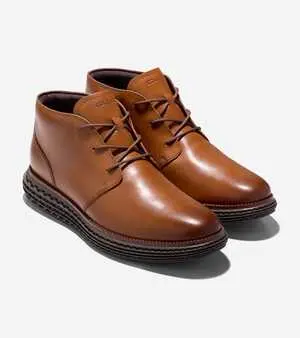 Cole Haan Riginalgrand 2.0 Skyweave™ Chukka Waterproof Boots - British Tan-dark Natural-java