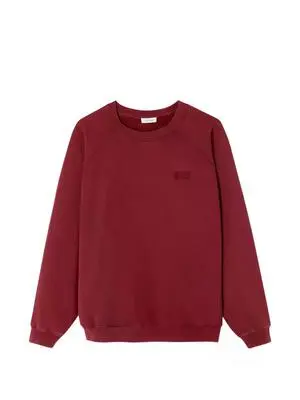 American Vintage Logo-print Raglan-sleeve Sweatshirt - Red