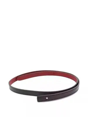 Hermès 2016 Reversible Leather Belt - Black