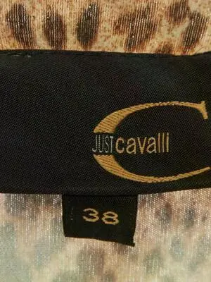 Just Cavalli Leopard-print Long-sleeve Top