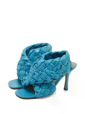 Bottega Veneta The Bold Intrecciato Leather Sandals