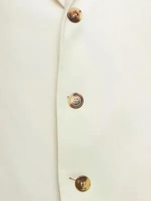 Brunello Cucinelli Single-breasted Notch-lapel Blazer - White