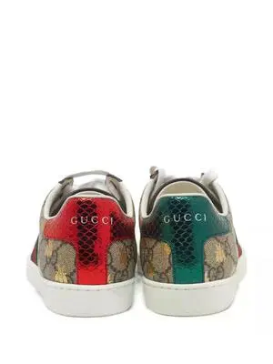 Gucci Ace Gg Supreme Sneakers - Neutrals
