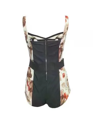 Dolce & Gabbana Floral-print Bodysuit