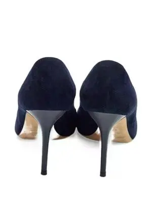 JIMMY CHOO Romy Suede Pointed-toe Pumps