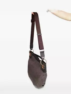 Borbonese London Op-print Tote Bag - Grey