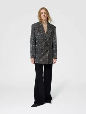 Missoni Jacket With Lapels In Lamé Viscose Blend