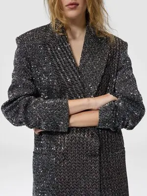 Missoni Jacket With Lapels In Lamé Viscose Blend
