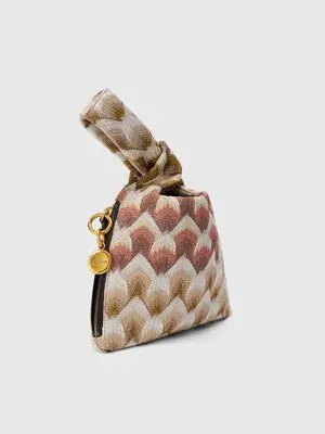 Missoni Handbag In Lamé Viscose