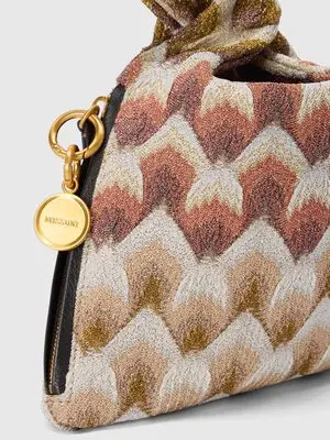 Missoni Handbag In Lamé Viscose