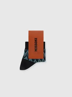 Missoni Lamé Cotton-blend Ankle Socks