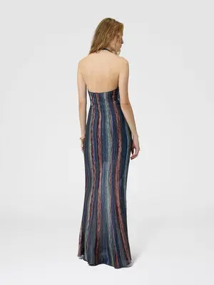 Missoni Ribbed Viscose Lamé Dress