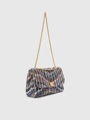 Missoni Shoulder Bag In Wool Blend
