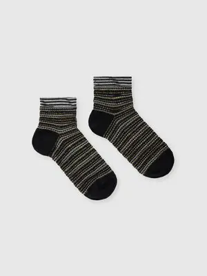 Missoni Stretch Cotton-blend Ankle Socks - Multicoloured