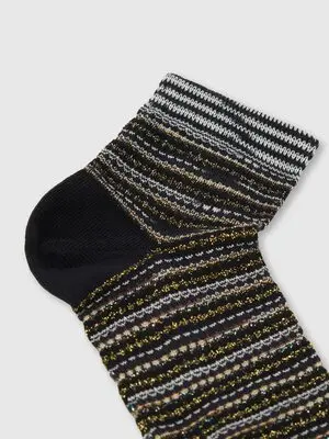 Missoni Stretch Cotton-blend Ankle Socks