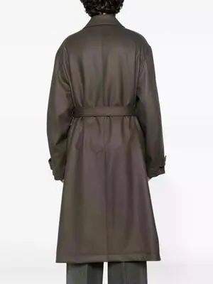 SSSTEIN Melton Belted Wool Coat