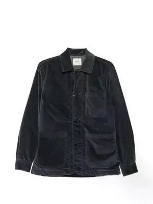 KOIKE BARCELONA Corduroy-velvet Button-up Jacket - Grey