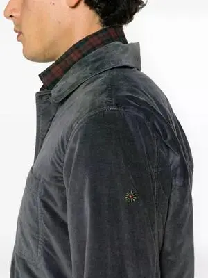 KOIKE BARCELONA Corduroy-velvet Button-up Jacket