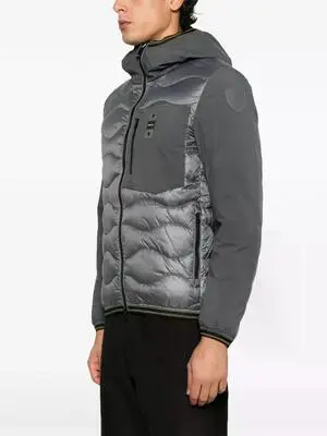 BLAUER. Quilted Hooded Jacket