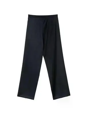 MANUEL RITZ Elasticated-waistband Pleated Trousers