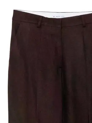 MANUEL RITZ Pressed-crease Wide-leg Trousers