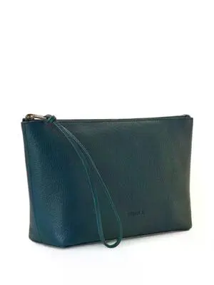 Shinola Small Pebbled Leather Cosmetic Case