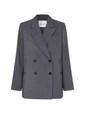 Samsøe Samsøe Sahelly Double-breasted Peak-lapel Blazer